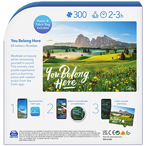 300-Piece Calm Jigsaw Puzzle For Relaxation, Stress Relief, And Mood ...