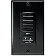Amazon.com: somfy Decoflex Wirefree RTS Wall Switch, 5-Channel, Black ...