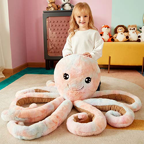 IKASA Giant Octopus Stuffed Animal Jumbo Octopus Plush Toy ...