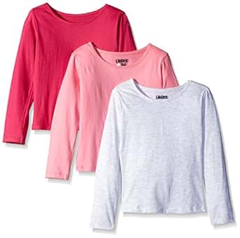 Amazon.com: Limited Too Girls' 3 Pack: Long Sleeve Tee Shirts: Clothing