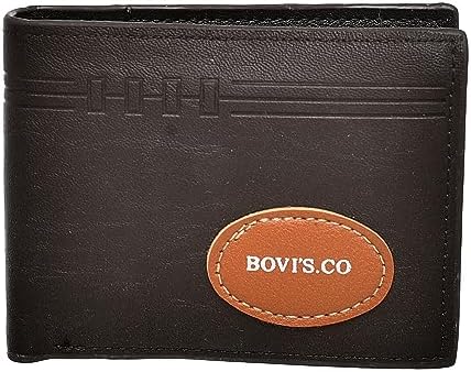سعر Dragon BOVIS Leather Classic Bifold Wallet With ID Holder Pocket ...
