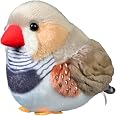 Amazon.com: POPOTATO Realistic Bird Plush - 5'' Pearl Bird Stuffed ...