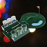 Golf Shot Glass Drinking Game Set - The Green Head