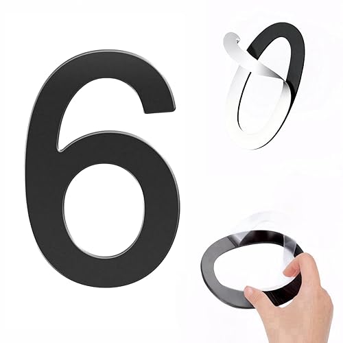 Self-adhesive 3 Inch House Numbers Acrylic House Number Modern House ...