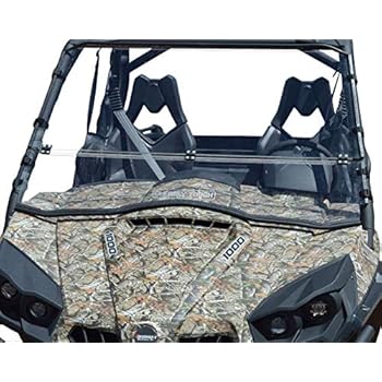 Amazon.com: Can Am Commander Full Glass Windshield and Wiper Package ...