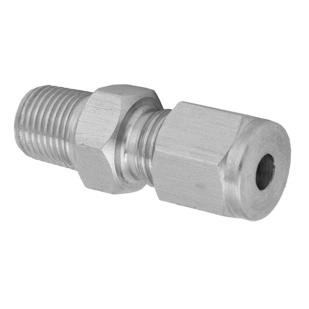 Tube Fittings Air ZG1/8-3 Straight Ferrule Joint 1 Pcs ZG1/8 ...