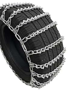Amazon.com: TireChain.com 275/55R20, 275/55 20 V-Bar 2-Link Tire Chains ...