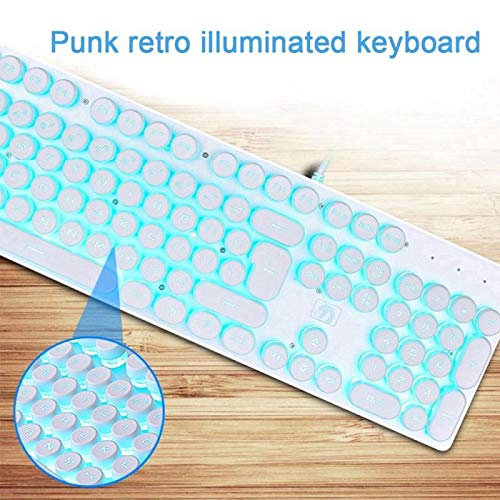 Buy Gaming Keyboard Backlight Machinery Game Keyboard Aluminum Base 104 ...