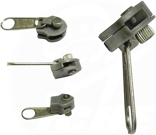 Amazon.com: Zipper Repair Kit Universal Zipper Fixer with Metal Slide ...