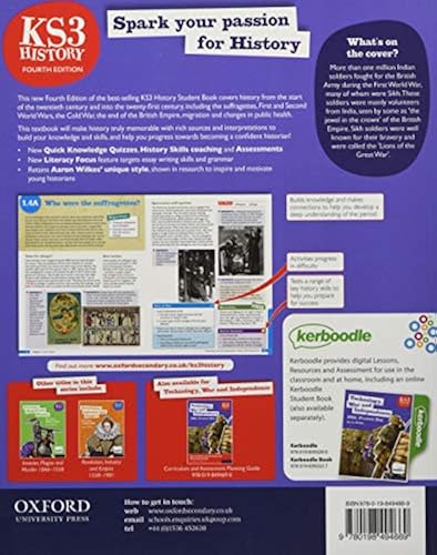 Ks3 History KS3 History By Aaron Wilkes: Fourth Edition