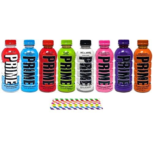All New Flavors! Prime Hydration Drink 8 Flavor Variety 8 Pack (1 Of ...