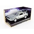Amazon.com: Jada Toys Back to The Future Time Machine 1:32 Die-cast Car ...