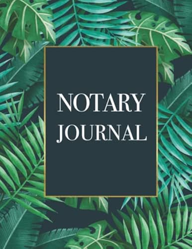 Notary Journal: Privacy Guard Log Book for Signing Agents | Modern ...