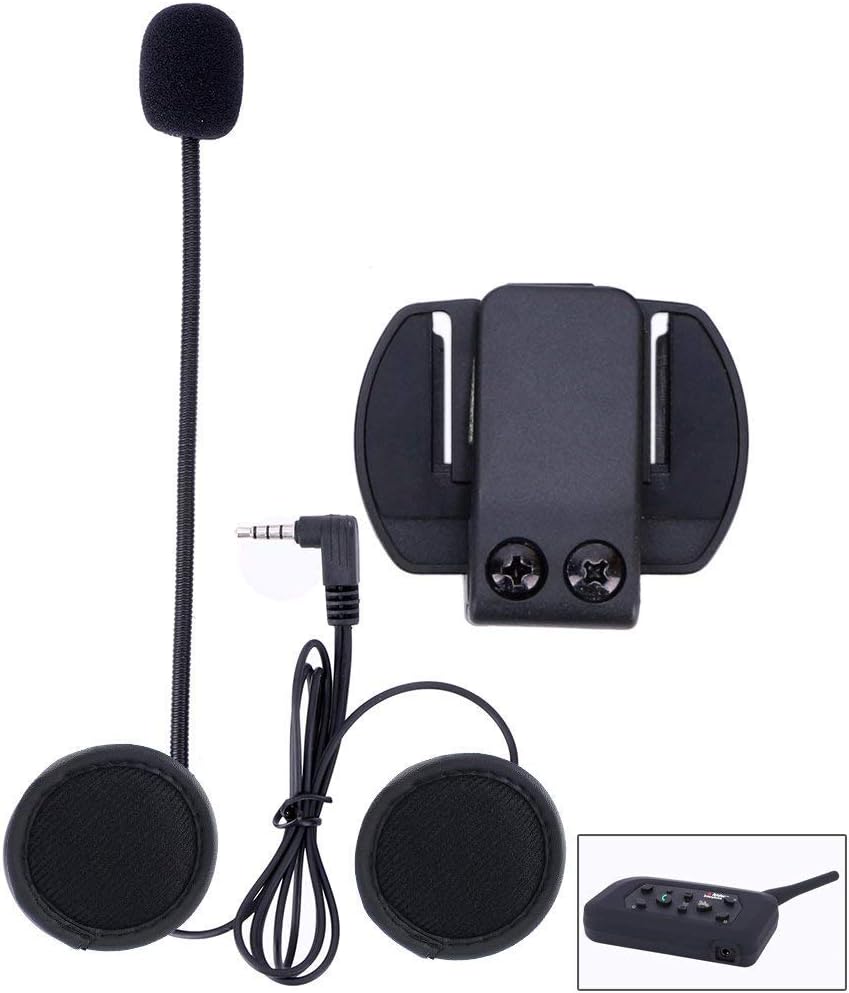 Fodsports Cuffie cuffie con microfono & Clip accessorio per nuovo V6 ...