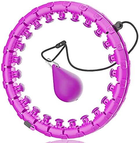 [2022 Updated] Smart Weighted Hoola Hoop for Adults Weight Loss ...