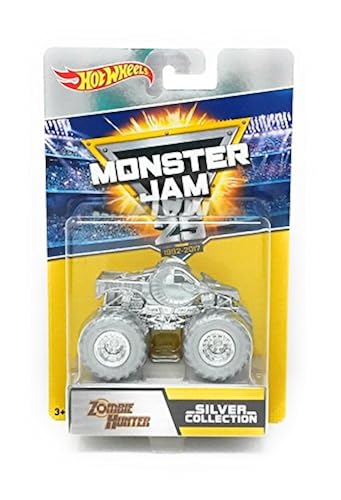 Hot Wheels Monster Jam 25th Anniversary Zombie Hunter Die-Cast Vehicle ...
