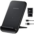 Amazon.com: Samsung Official 2020 9W Convertible Wireless Fast Charging Stand | Pad or Stand ...