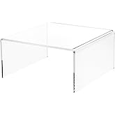 Amazon.com: Plymor Clear Acrylic Rectangular Display Riser, 6" H x 9" W ...