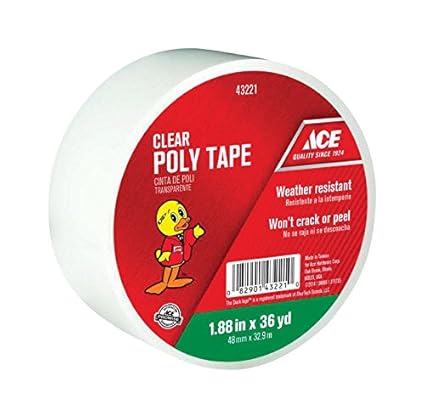 Ace Polyethylene Tape 36 Yd. Clear: Adhesive Tapes: Amazon.com ...