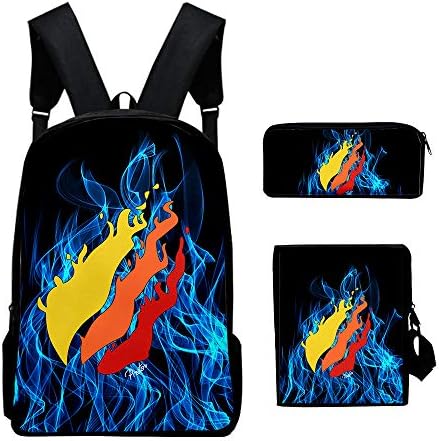 xiangzhai Preston Playz prestonplayz Gamer Flame Backpack Teen Boys ...
