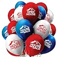 Amazon.com: ADESIGNSTORE House for Sale Balloons - 72 Metallic Red ...