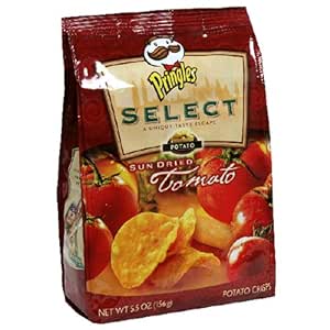 Amazon.com: Pringles Select Potato Crisps, Sun Dried Tomato, 5.5-Ounce ...