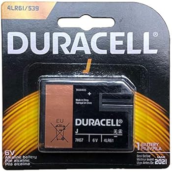Amazon.com: Duracell – J 6V Specialty Alkaline Battery – long-lasting ...