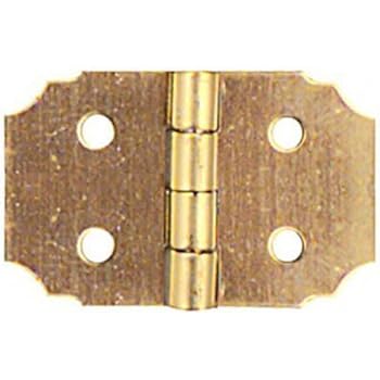 NATIONAL/SPECTRUM BRANDS HHI N211-862 3/4-Inch Brass Decor Hinge, 2 ...