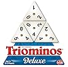 Pressman Tri-Ominos - Deluxe Edition Triangular Tiles with Brass ...