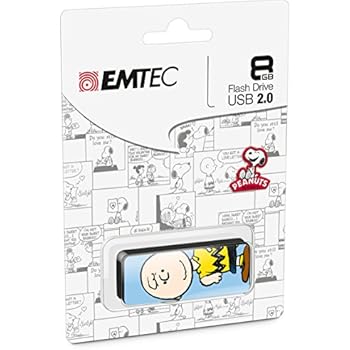 Amazon.com: EMTEC USB Flash Drive 8GB Stick 2.0 Peanuts " Dog Snoopy ...