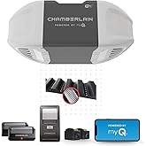 Chamberlain B970T Smart Garage Door Opener with Battery Backup - myQ ...