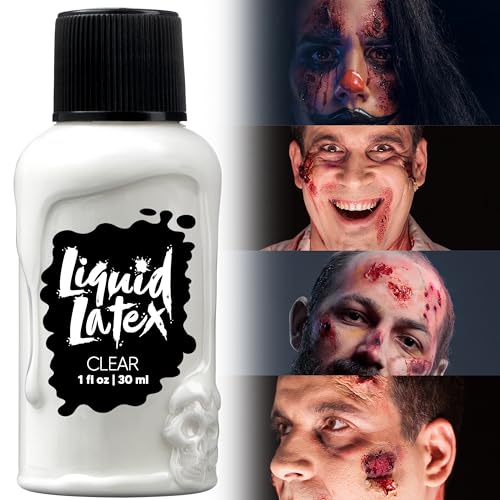 Spooktacular Creations 1 Oz Halloween White Makeup Liquid Latex for ...