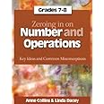 Amazon.com: Zeroing in on Number and Operations, Grades 7-8: Key Ideas ...