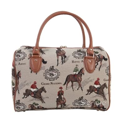 Signare Womens Ladies Tapestry Fashion Weekend Handbag Travel Bag Horse ...