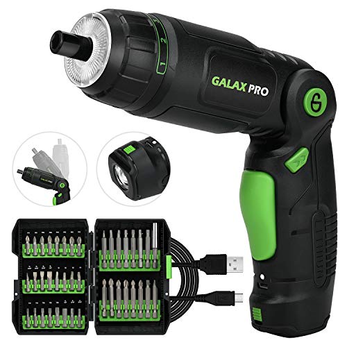GALAX PRO 2000mAh 3.6V Li-on 4Nm Electric Screwdriver, 3 Flexible ...