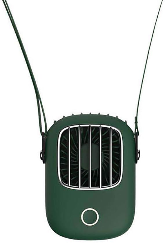 Amazon.com: Mini Hanging Neck Fan Handheld Small Fan Wide-Angle Air ...
