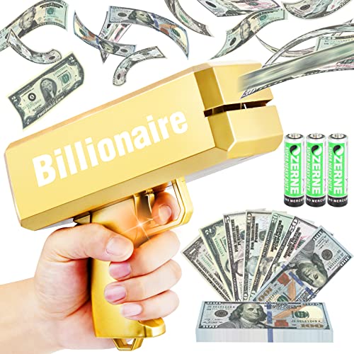 Money Gun Paper Playing Spary Money Guns Make it Rain Toy Gun, Handheld ...