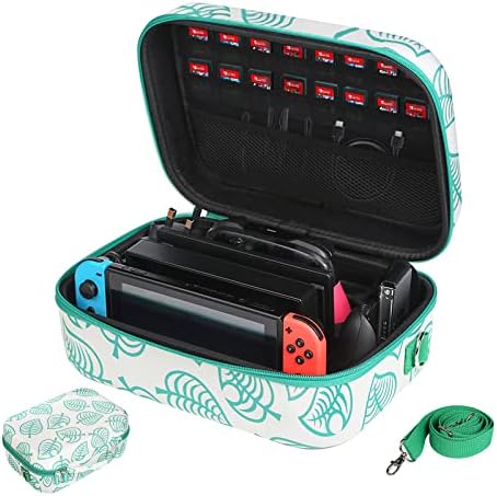 glamgen Carrying Storage Case for Nintendo Switch,New Leaf Crossing ...