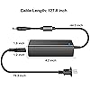 AC/DC Adapter Compatible with RCA Home Theater Projector RPJ136 Power ...