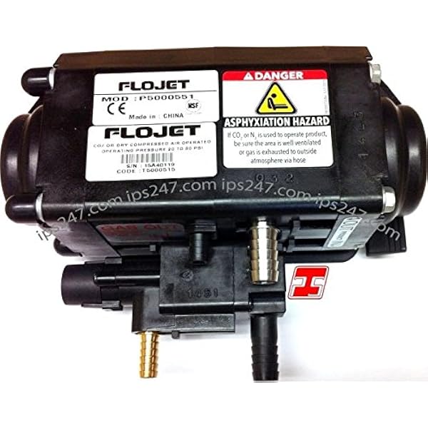 Fuel Transfer Pump FLOJET Replacement Gas Pump - Fountain Equipment ...