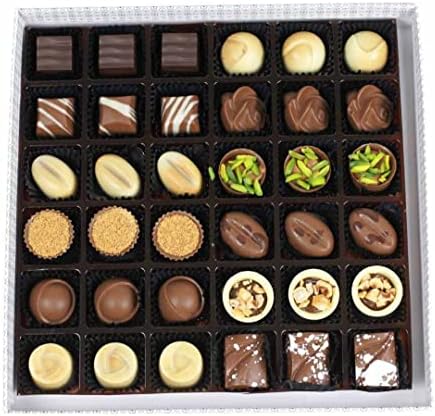 Le Damas Sweets mix chocolate, Box Filled With 36 Delicious Milk ...