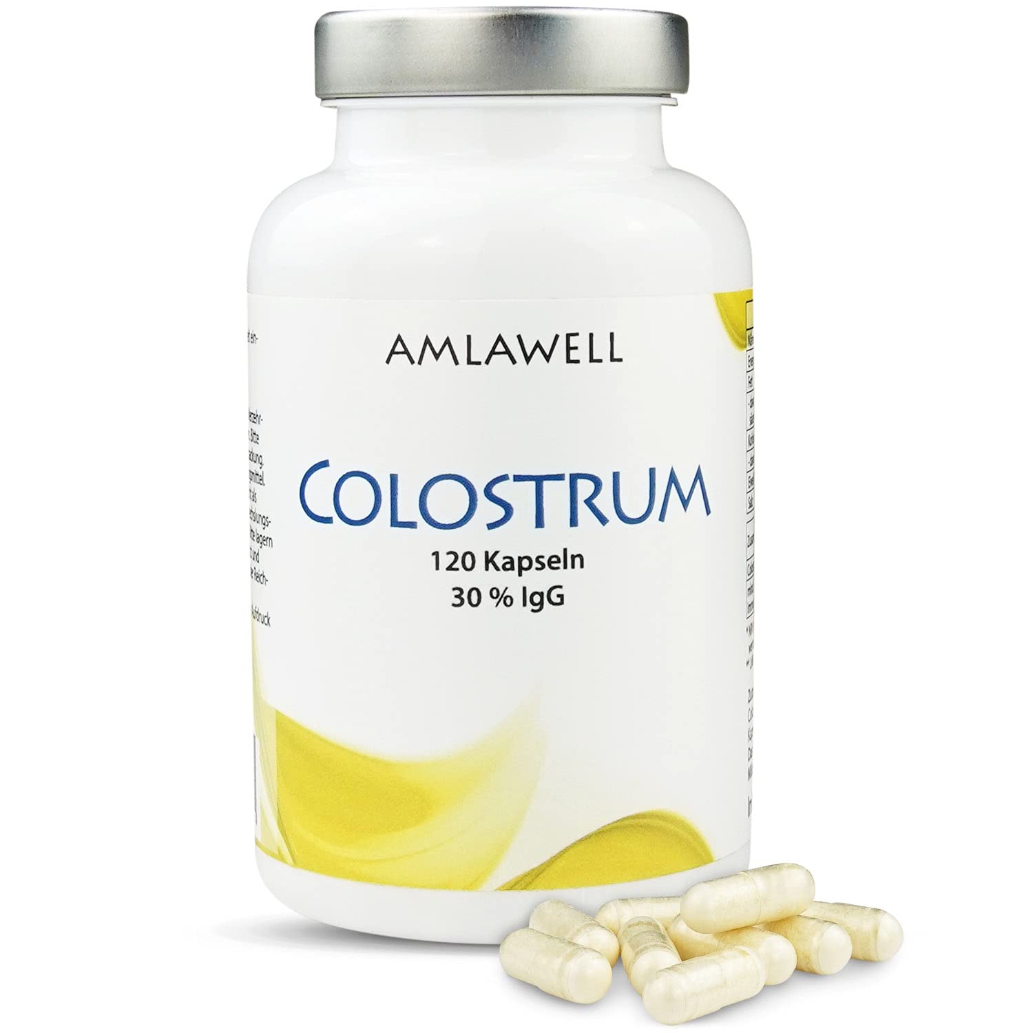 Mua Amlawell Colostrum – 120 Capsules/500mg Colostrum Powder, 30% IgG ...