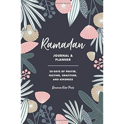 Buy Ramadan Journal & Planner: 30 Days of Prayer, Fasting, Gratitude ...