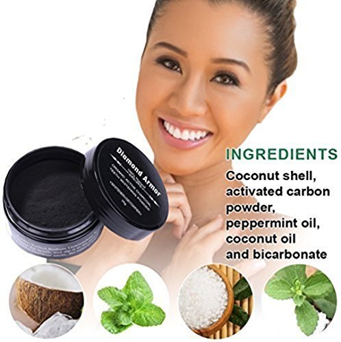 Charcoal Toothpaste - 100% Safe & Natural Activated Powder - Detoxifies ...