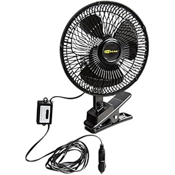 Amazon.com: 12 Volt Chrome RV 12v Fan Metal RV Cab Fan (2 Speed ...