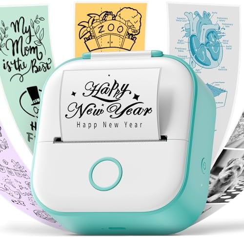 Phomemo T02 Sticker Printer - Mini Thermal Printer, Sticker Maker ...