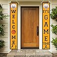 Amazon.com: Basketball Party Supplies Hanging Porch Sign - Sport ...