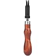 Amazon.com: Wood Handle V Type Push Groover, Adjustable Ergonomic ...
