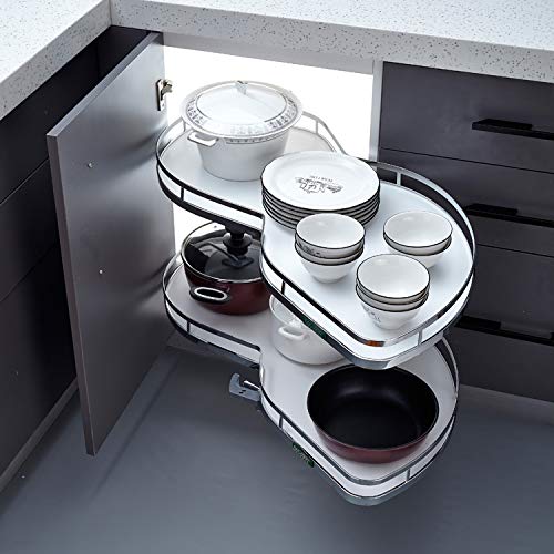 Buy DBr Kitchen Magic Corner Soft Close Right Side Swing Tray (Chrome ...