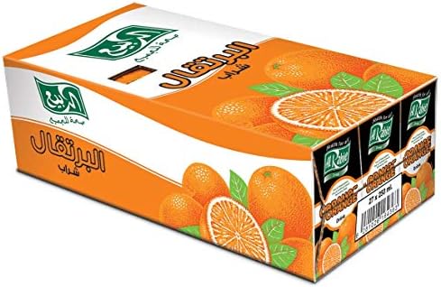 Al Rabie Orange Drink Juice 250 ml x 27 price in Saudi Arabia | Amazon ...